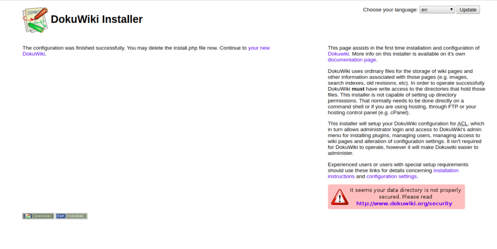 How to Install DokuWiki with Nginx and Let’s Encrypt SSL on Ubuntu 20.04 - LinuxBuz