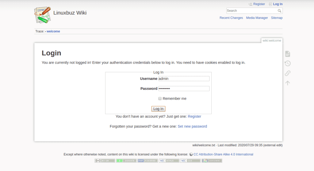 How To Install Dokuwiki With Nginx And Lets Encrypt Ssl On Ubuntu 2004 Linuxbuz