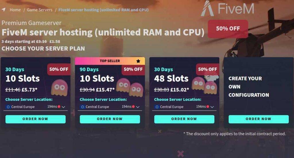 Best FiveM Server Hosting: Top Providers for 2026