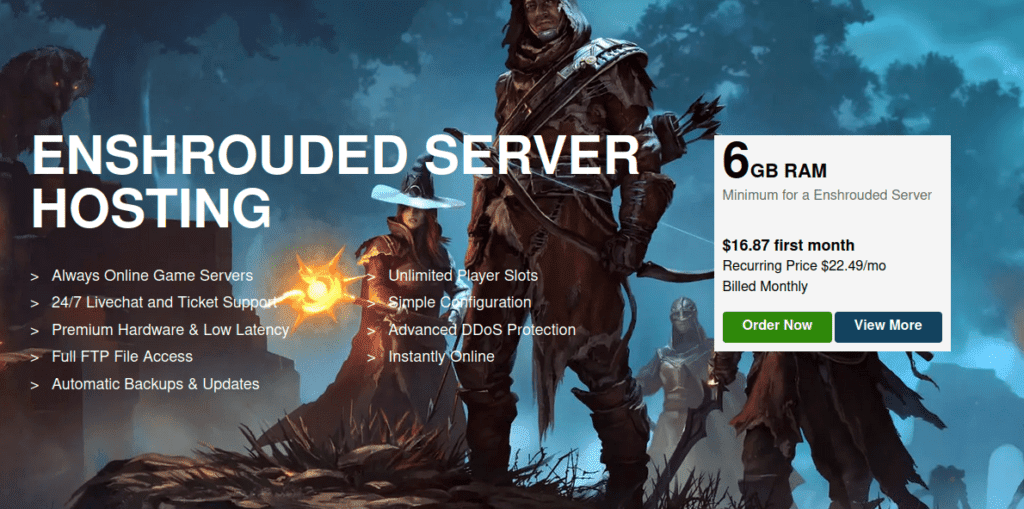 8 Best Enshrouded Server Hosting - Fast & Reliable Picks
