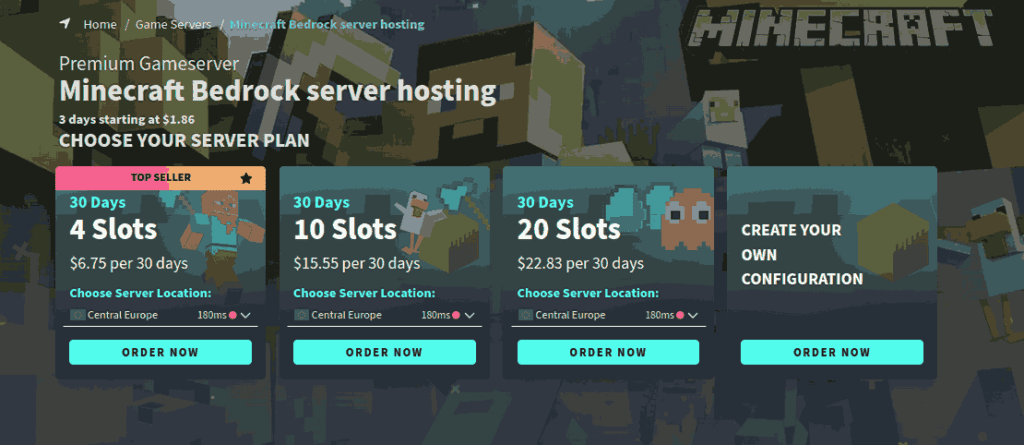 5 Best Minecraft Bedrock Server Hosting - Cheap and Reliable