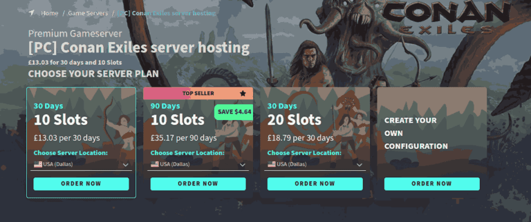 Top 7 Best Conan Exiles Server Hosting (2026 Guide)
