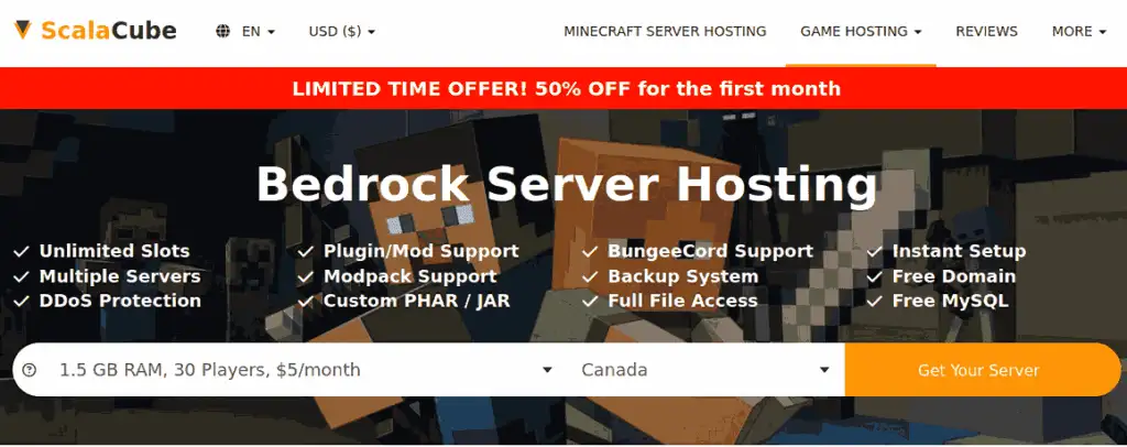5 Best Minecraft Bedrock Server Hosting - Cheap and Reliable
