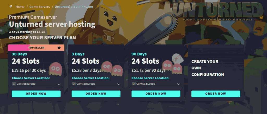 Best Unturned Server Hosting of 2026 (Full Guide)