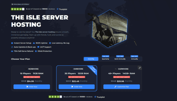 5 Best Isle Server Hosting Providers in 2026 [Best Picks]